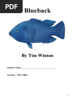 Blueback by Tim Winton | PDF | Poetry