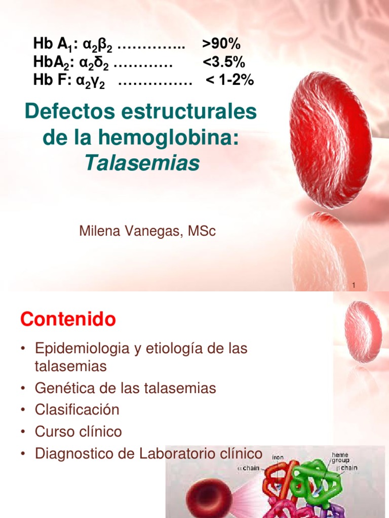 5c_hemoglobinopatÃ­as_Talasemias 2 | PDF | Especialidades Medicas ...