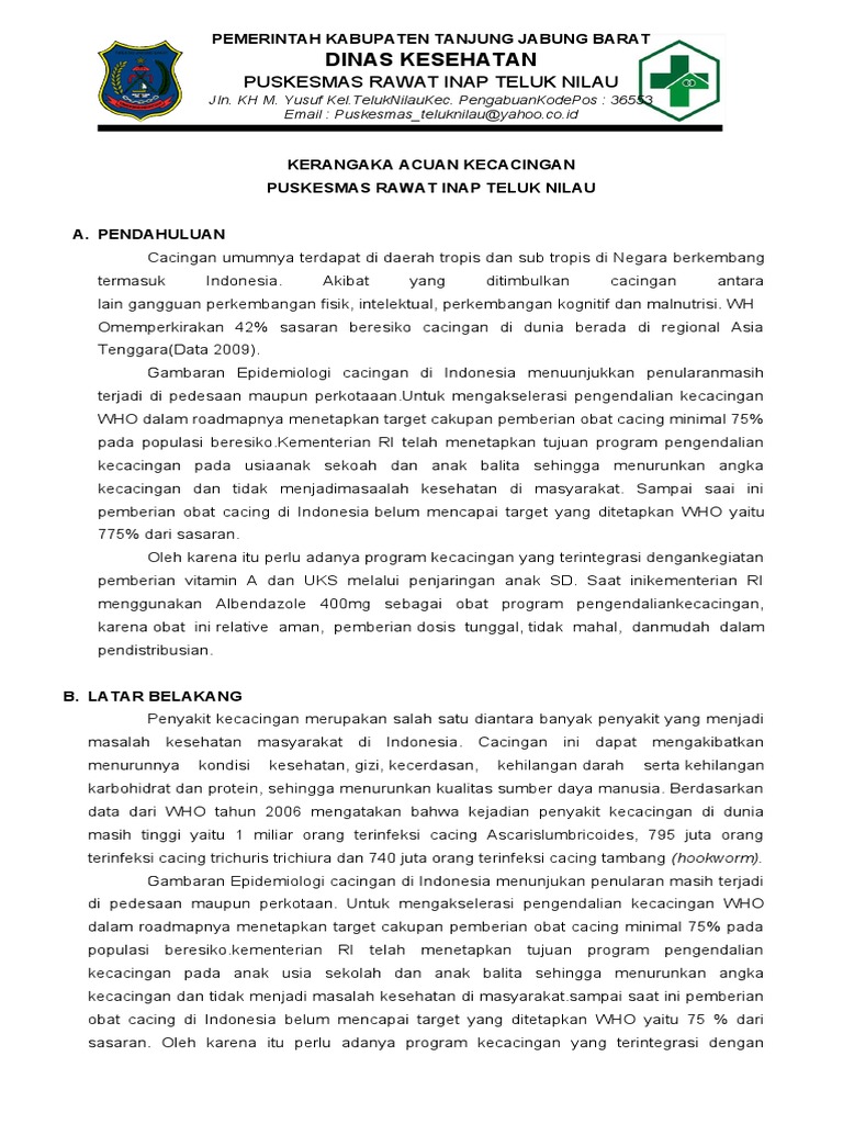 Kak Kecacingan 2023 | PDF | Pengembangan Diri | Kesehatan Holistik