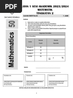 LATIHAN Matematik Bab 1 Tingkatan 2 | PDF