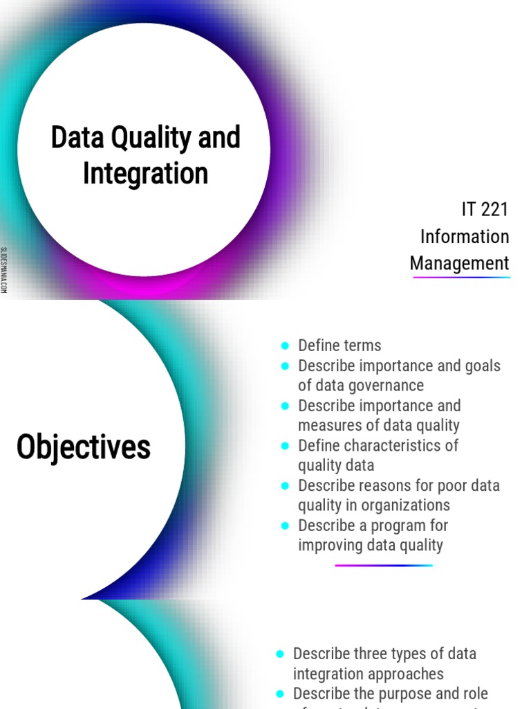 10 Data Quality and Integration | PDF | Databases | Data Quality