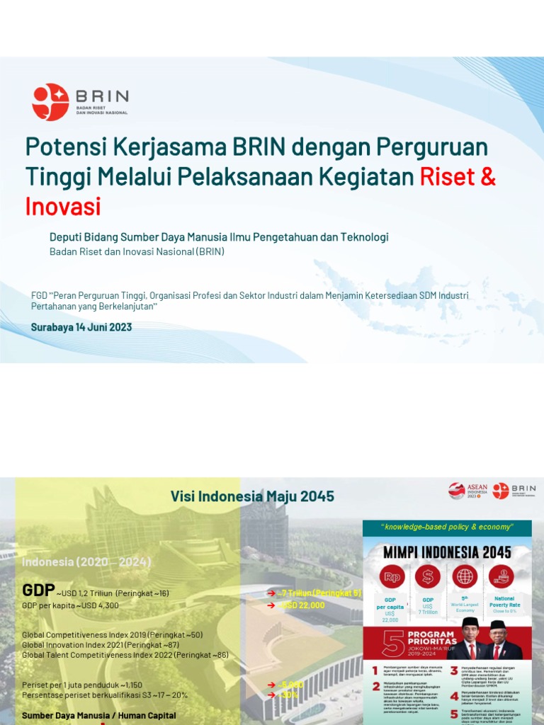 Paparan BRIN Di KKIP 20230614 | PDF