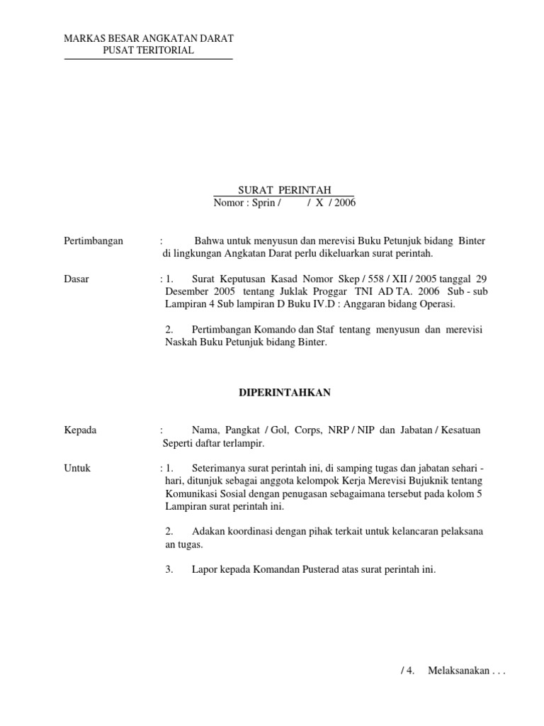 Sprin Pokja Baru (Okt) 2006 | PDF