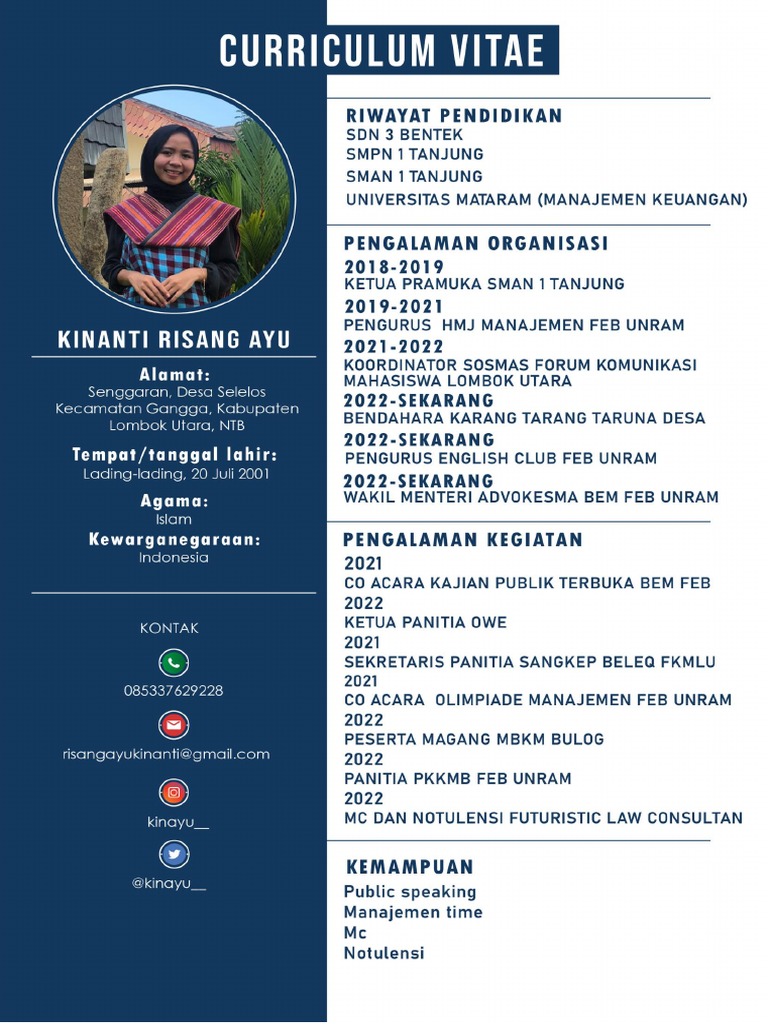 CV Kinan | PDF