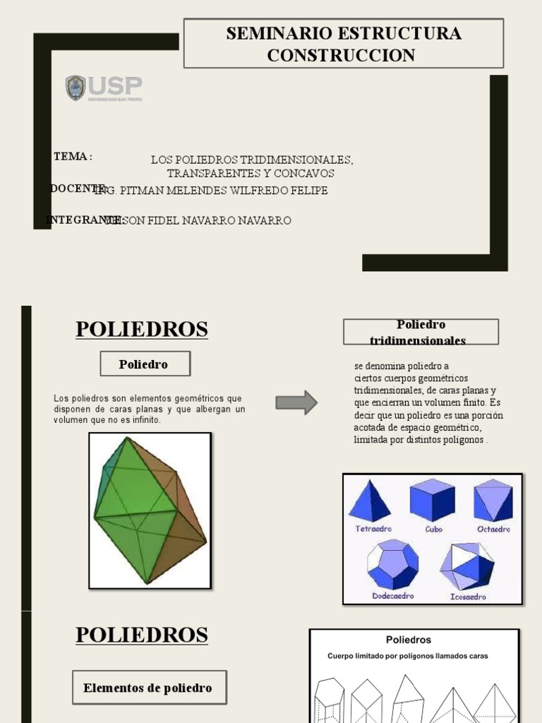 Poliedros | PDF | Politopos | Geometría