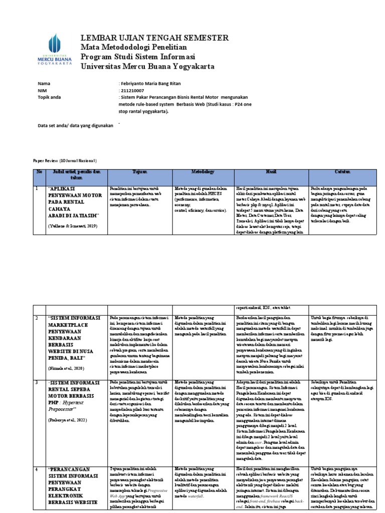 Uts Metopen 21121007 | PDF