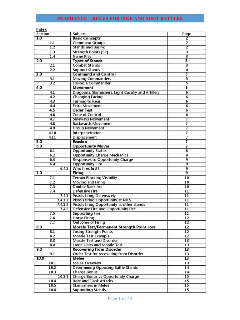 Snaphance | PDF | Cavalry | Infantry