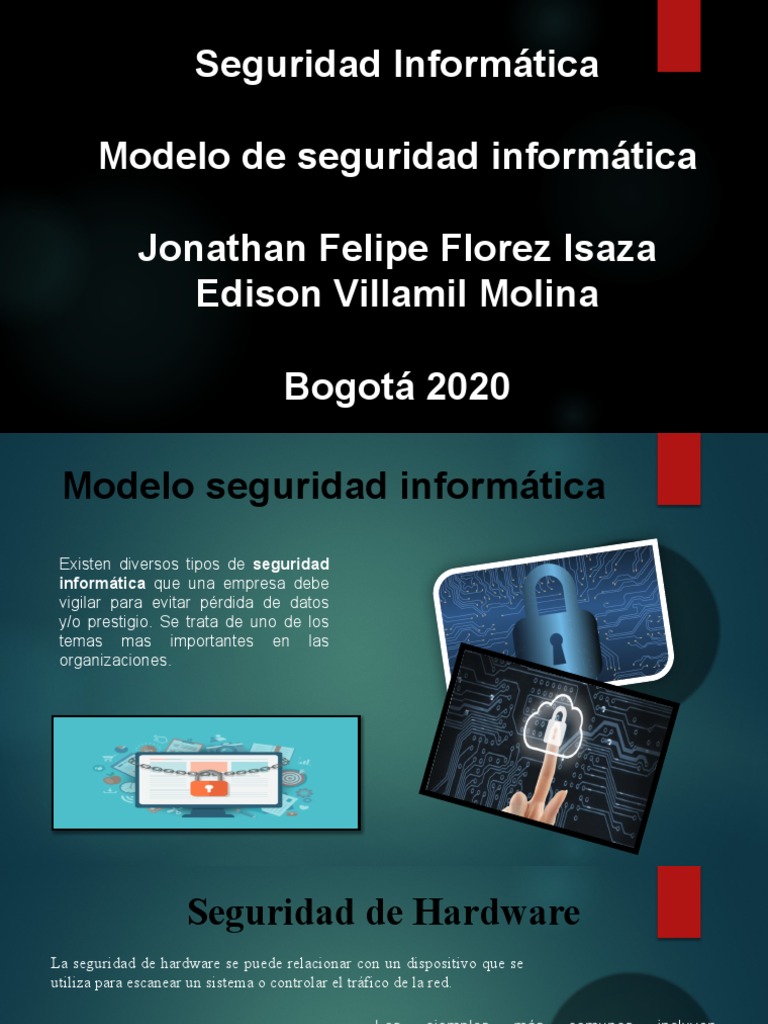 Modelo de Seguridad Informatica | PDF | Seguridad | La seguridad informática