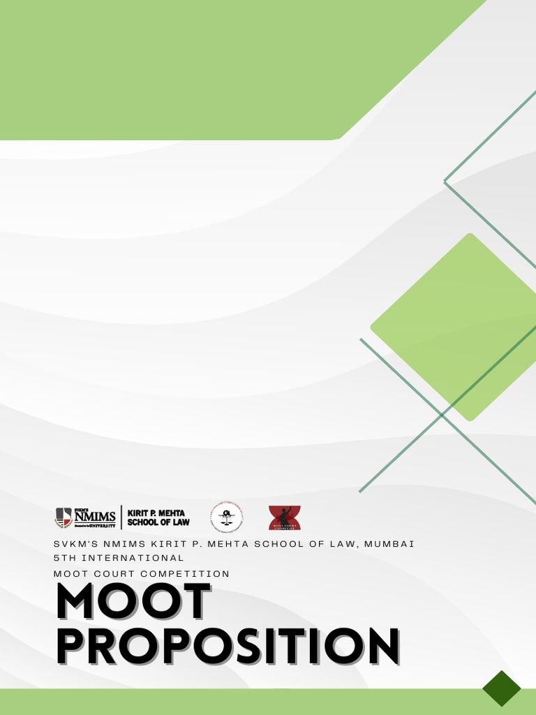 kBhuCGbCSuqmIKQBZg6H - 5th IMCC - Moot Proposition | Download Free PDF | Arbitration | Treaty
