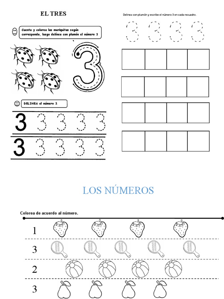 Actividades para los Números 3 y 4 | PDF | Artes del Lenguaje y ...