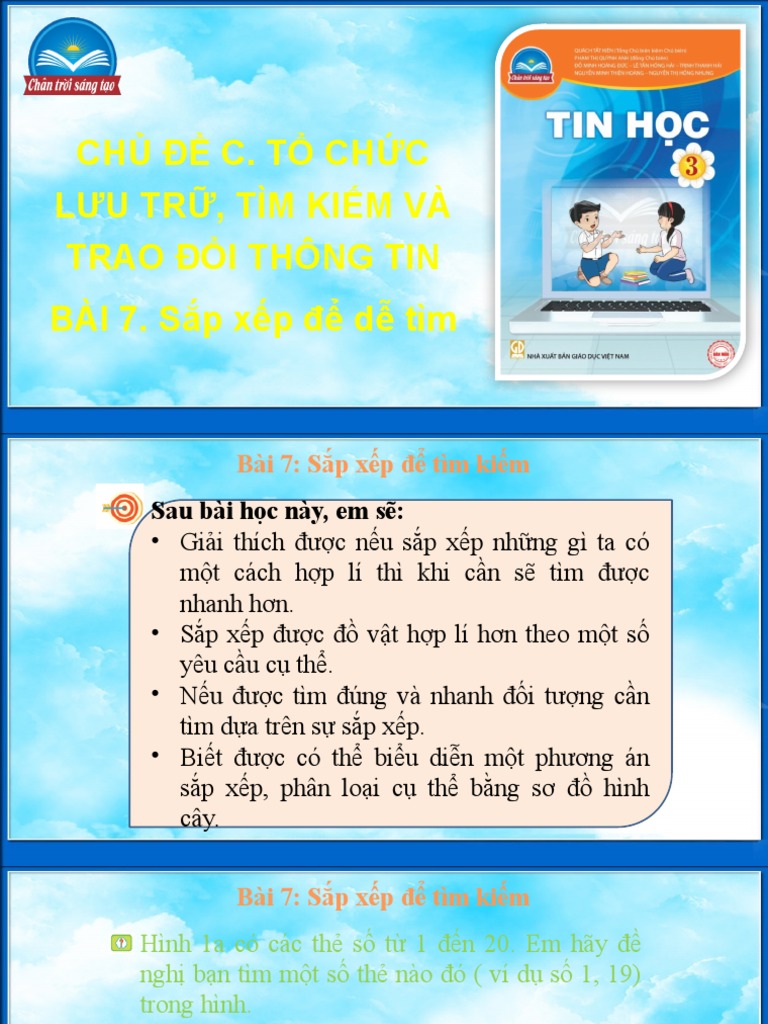 Bai 07 - Sap Xep de Tim Kiem | PDF