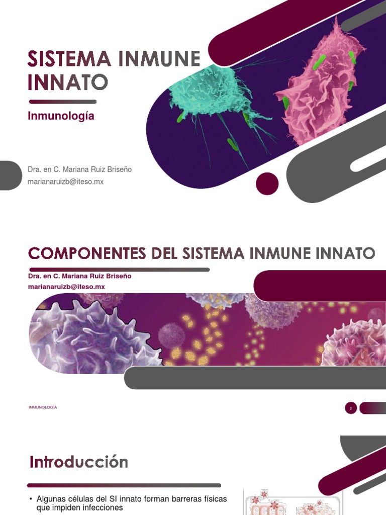 1.4 Generalidades Sistema Inmune Innato | PDF | Sistema inmune | Sistema inmune innato
