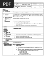 LESSON-PLAN - in Earth Space Grade 8 | PDF | Fault (Geology) | Plate ...