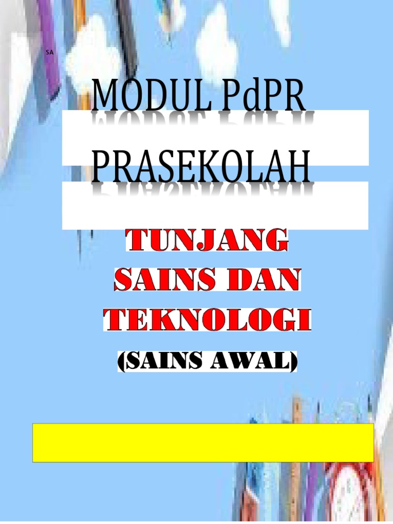 MODUL SAINS PRASEKOLAH TAWAU 2020 | PDF