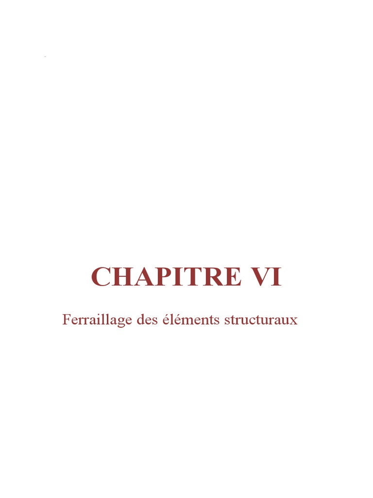 Ferraillage des Éléments Structuraux | PDF | Béton armé | Fondation ...