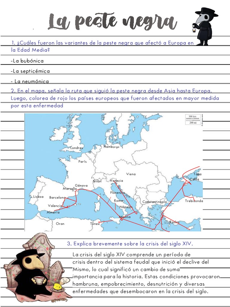 La Peste Negra | PDF | Muerte negra | Epidemiología