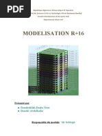 Note de Calcul Radier12 | PDF | Élasticité (Physique) | Béton armé