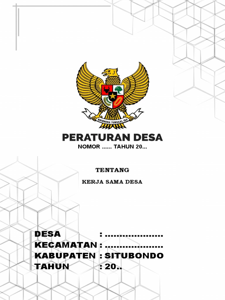 02 - Draft - Perdes Kerjasama Desa | PDF