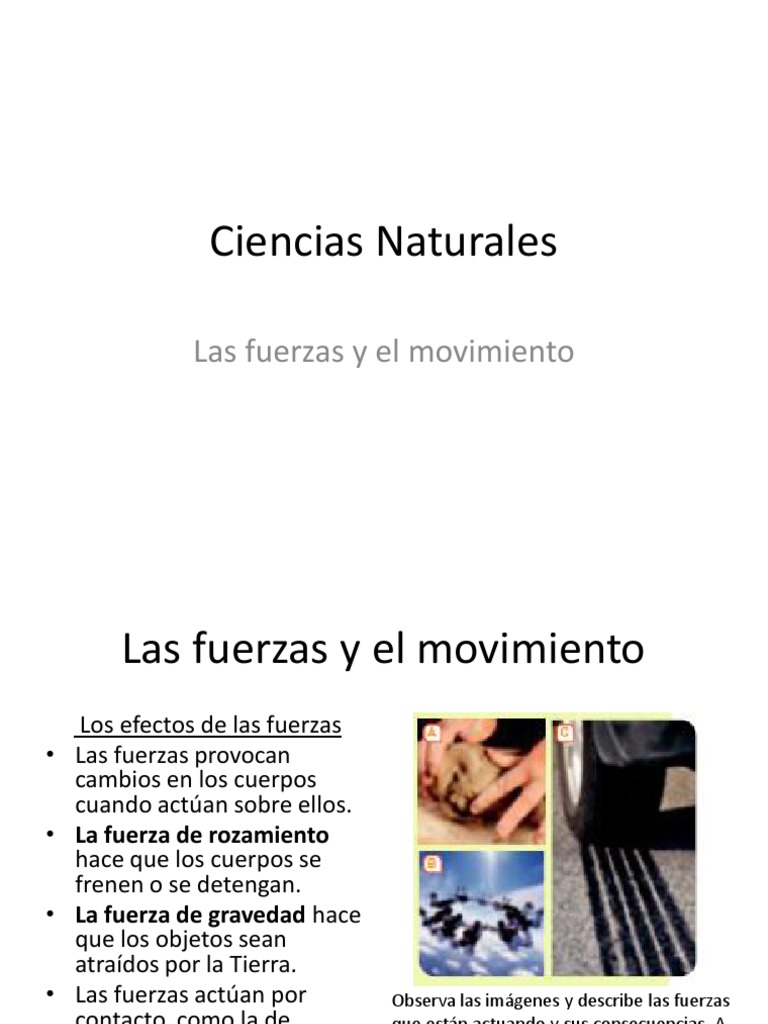Las Fuerzas y El Movimiento | PDF