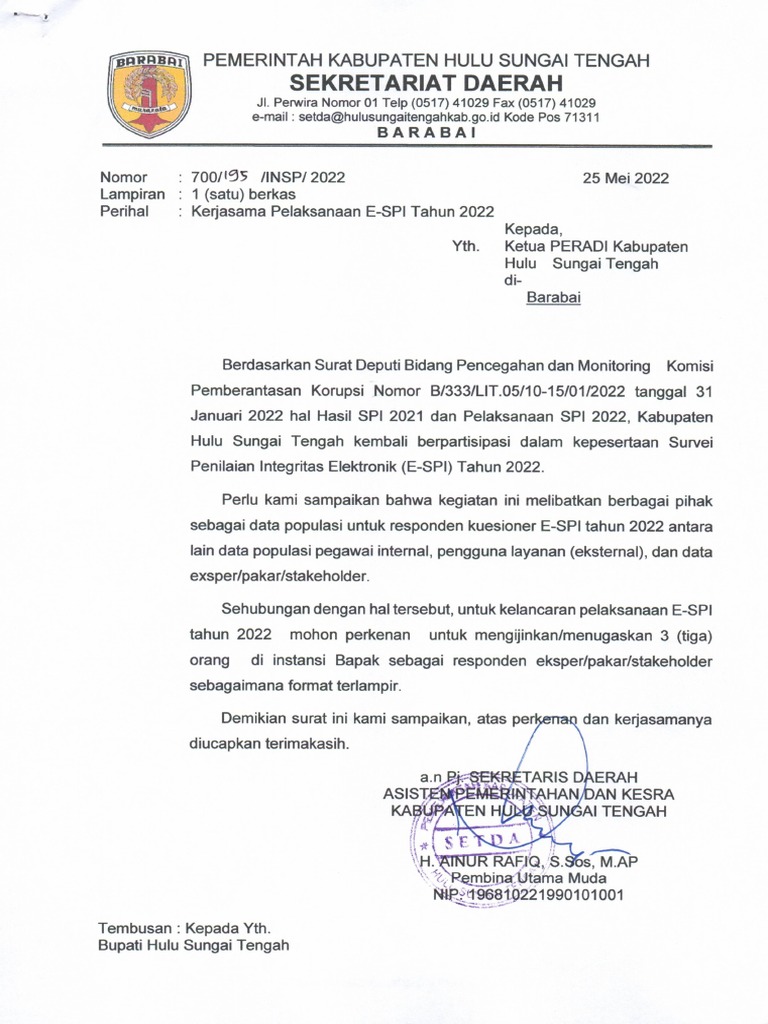 E-Spi HST Peradi HST | PDF