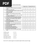 Kuesioner Kelelahan - Fatigue Assessment Scale | PDF
