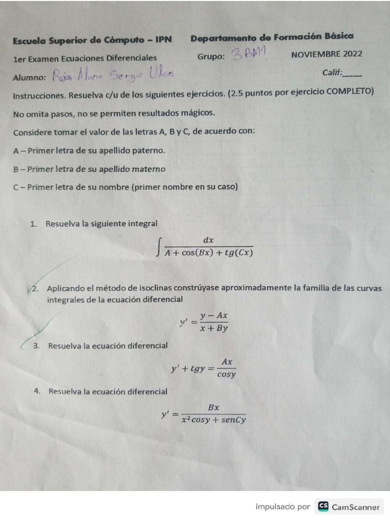Examen1 RojasAlarcon 3BM1 | PDF
