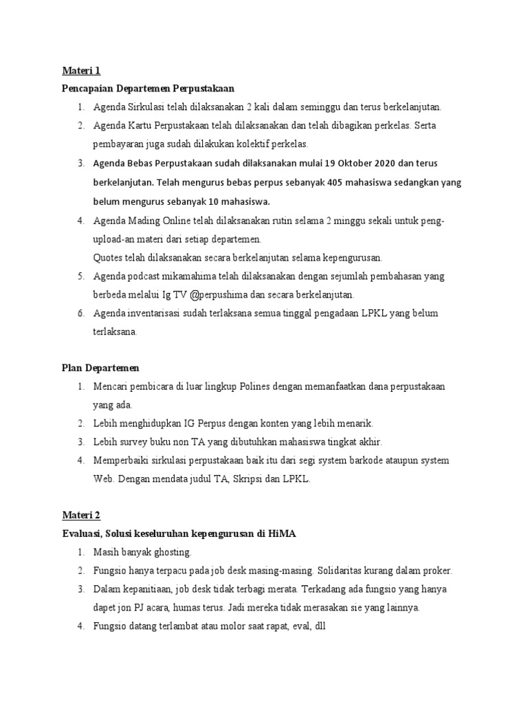 Materi Perpus Peka Sertijab Fix | PDF