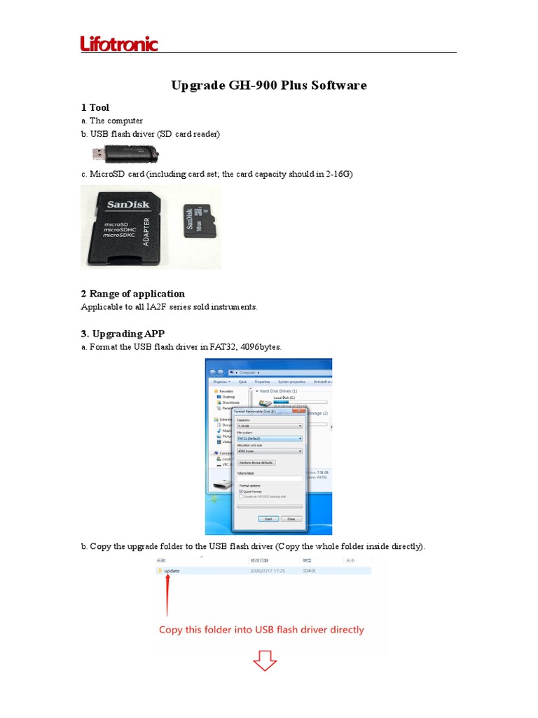 GH900 PLUS Software Upgrade-210422 | PDF