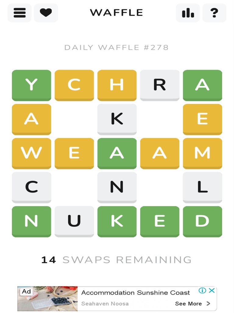 Waffle - Daily Word Game | PDF