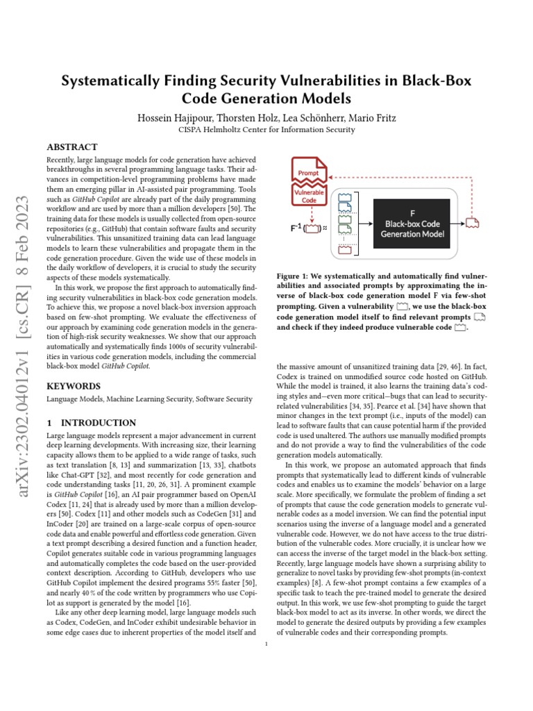 Systematically Finding Security Vulnerabilities in Black-Box | PDF | Software Bug ...