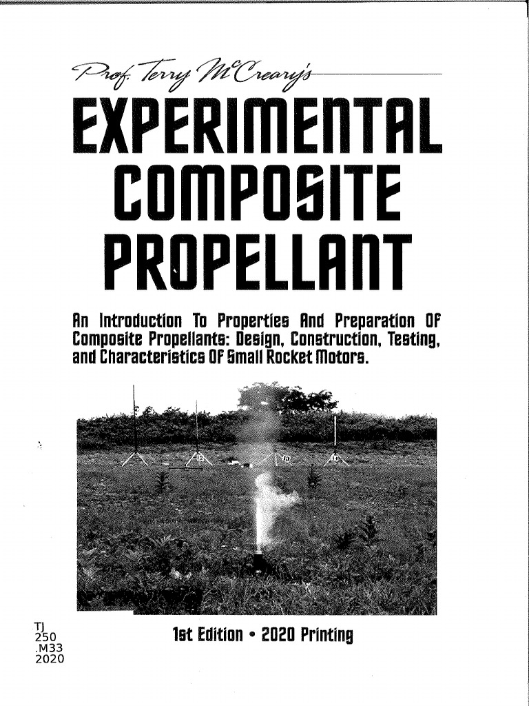 BOOK - Experimental Composite Propellant | PDF