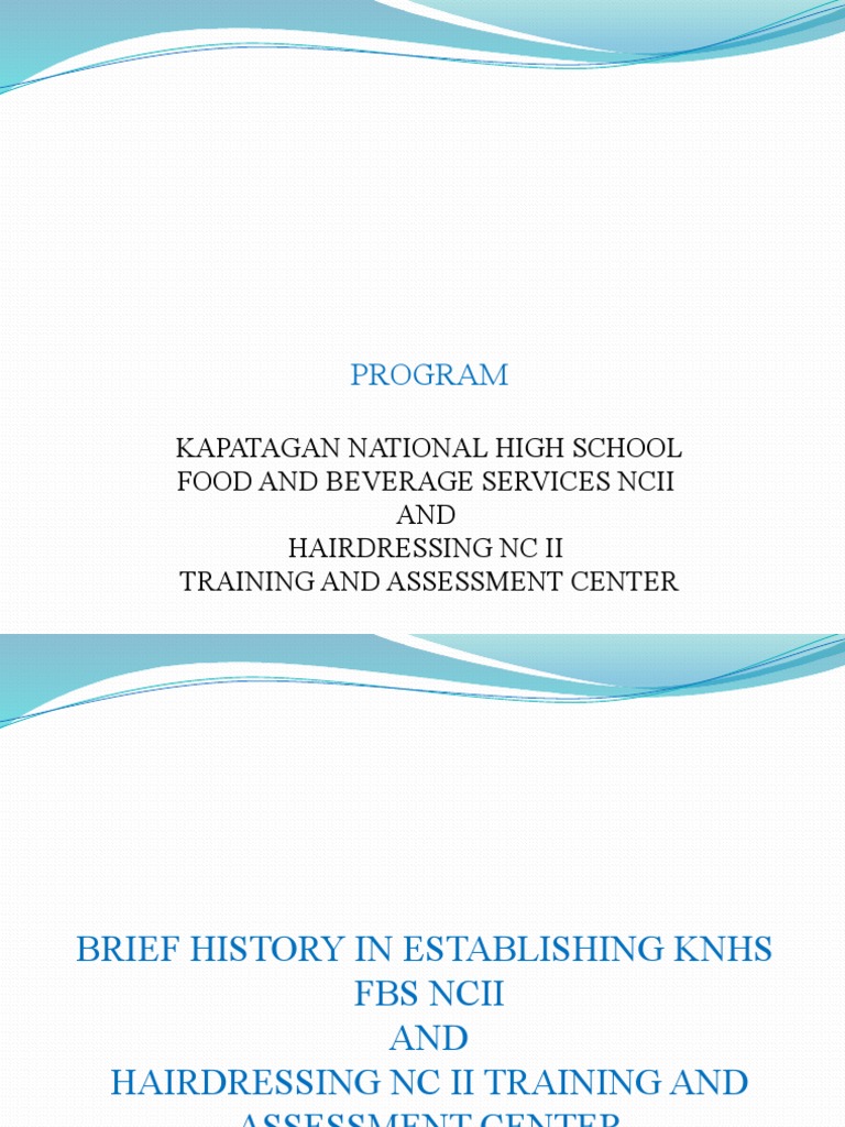 Knhs Fbs and Hairdressing | PDF | Business