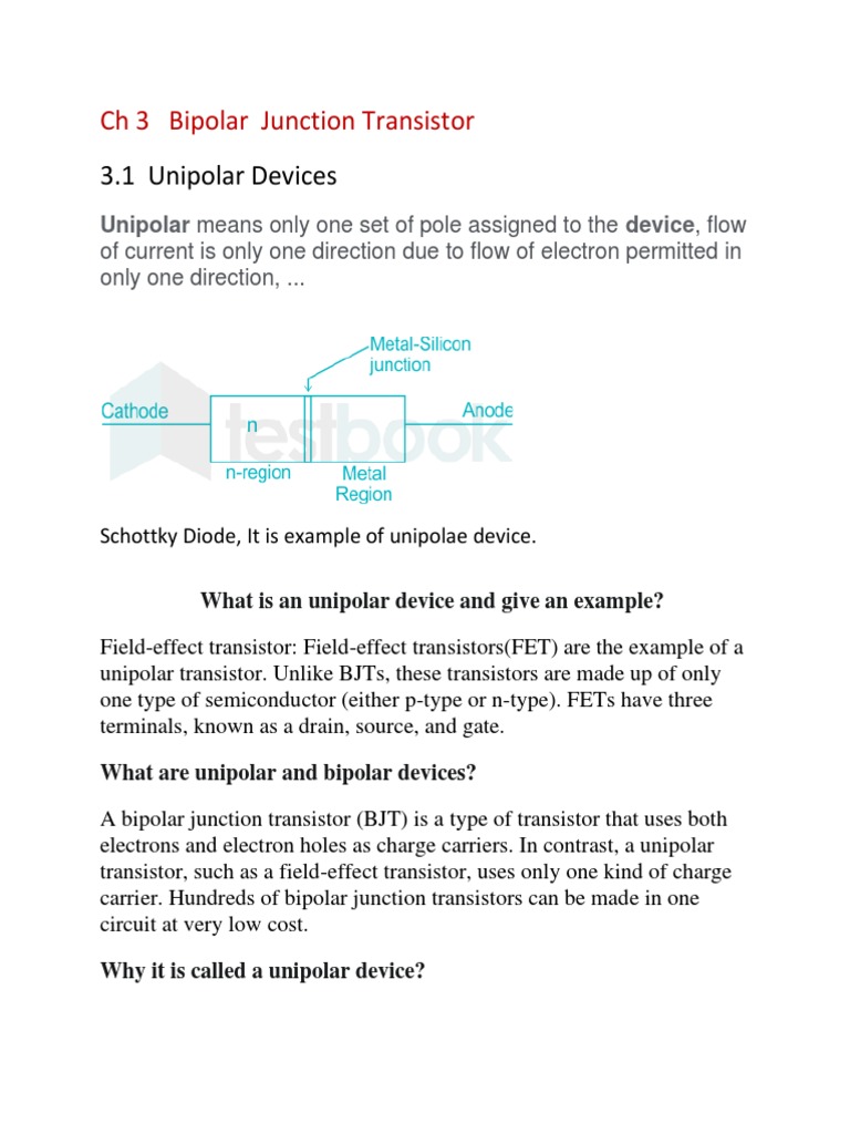 CH 3 BEC | Download Free PDF | Bipolar Junction Transistor | Amplifier