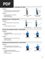 Upper Body Thera-Band Exercise Guide | PDF | Elbow | Arm