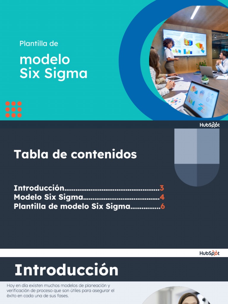HubSpot - Plantilla de Modelo Six Sigma | PDF | Six Sigma | Informática