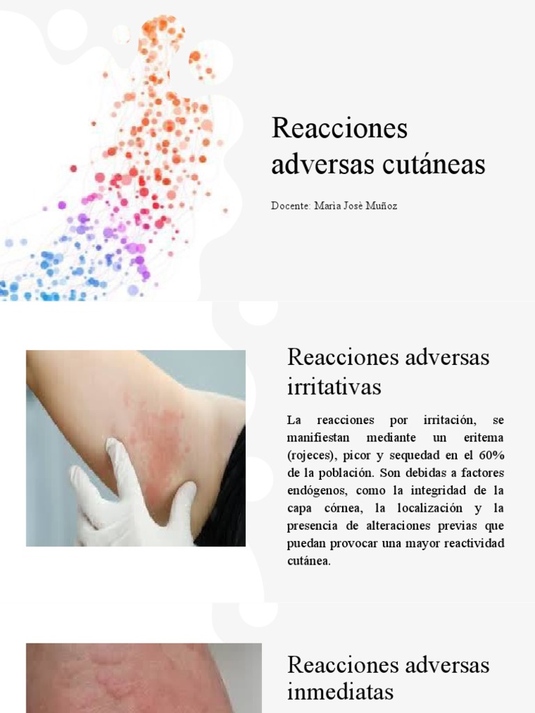 Reacciones Adversas Cutáneas N° 2 MJM | PDF | Alergia | Inmunología