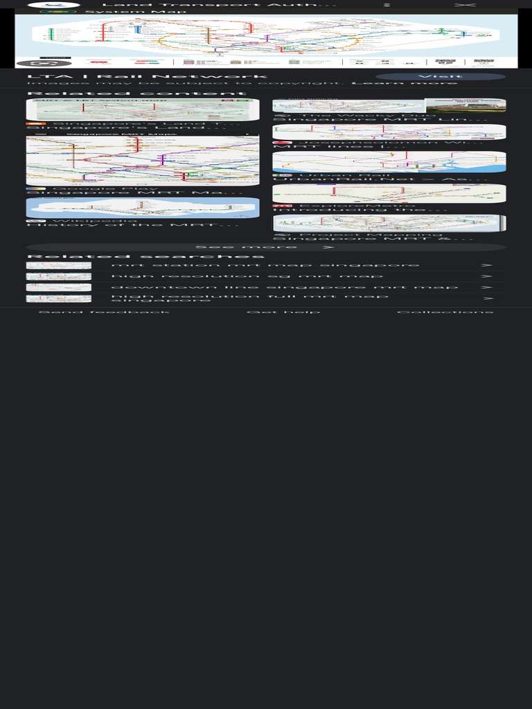 Singapore MRT Guide | PDF | Science & Mathematics | Computers