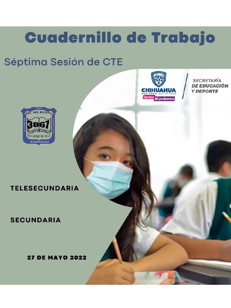 Cuadernillo de Trabajo Séptima Sesión Ordinaria CTE | PDF | Evaluación | Aprendizaje