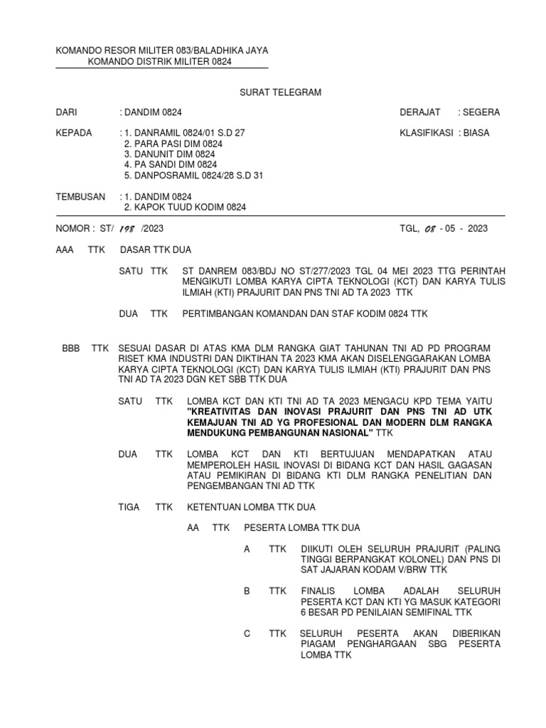 ST TTG KCT Dan Kti Ta 2023 | PDF