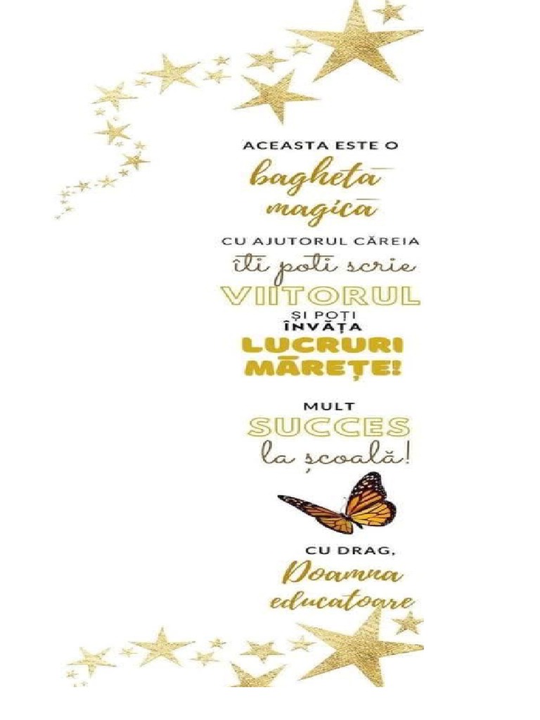 Bagheta Magica | PDF