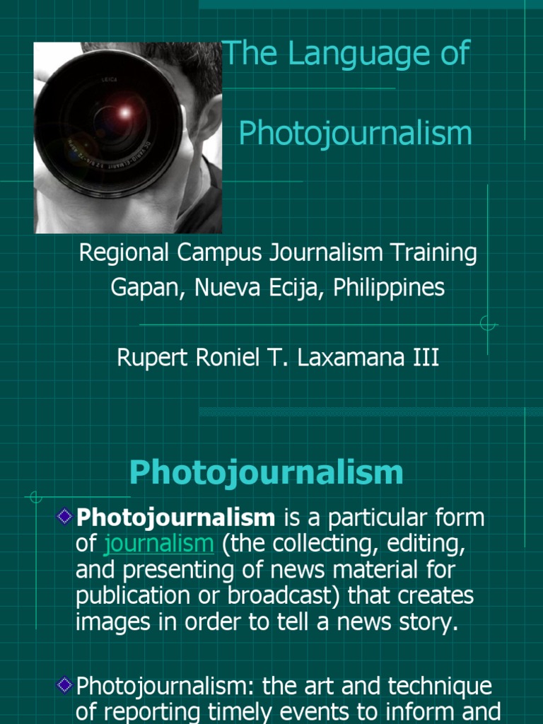 Photojournalism 1 | PDF