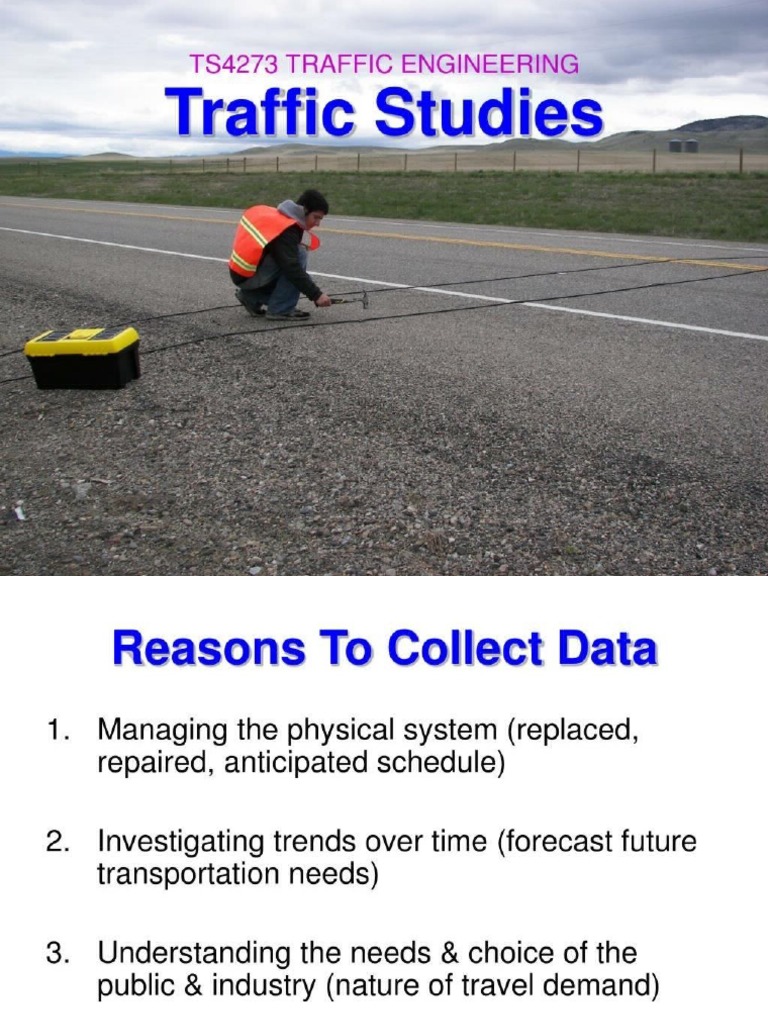 Traffic Engineering Studies | PDF