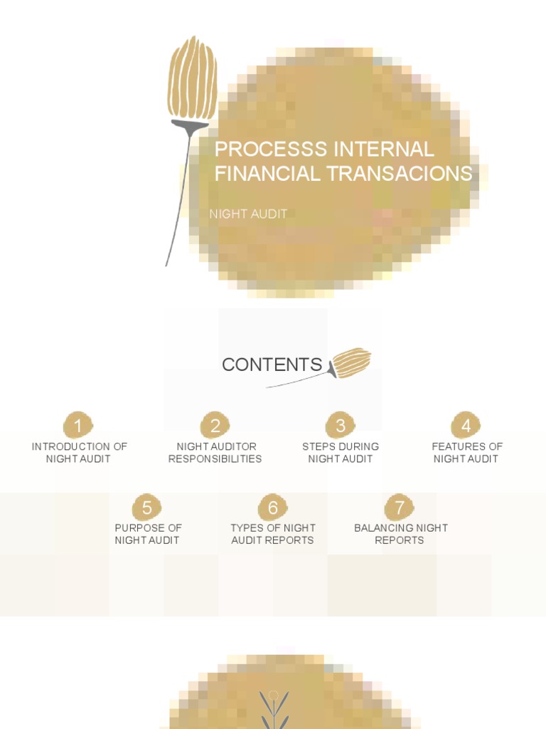 Night Audit Process Overview | PDF | Finance & Money Management
