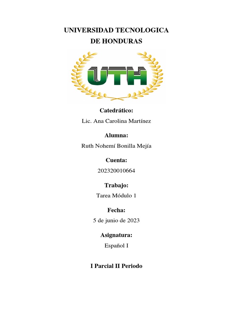 Tarea Modulo 1 | PDF