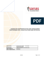 SANAS Calibration Certificate Requirements | PDF | Calibration ...