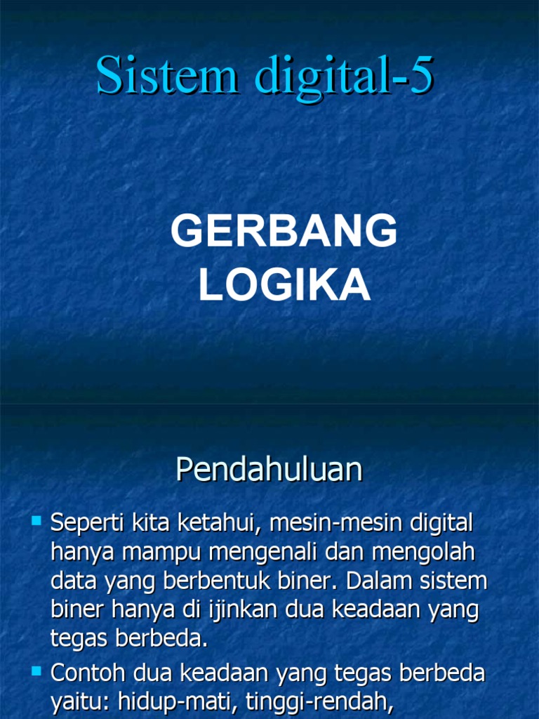5 Gebang Logika | PDF