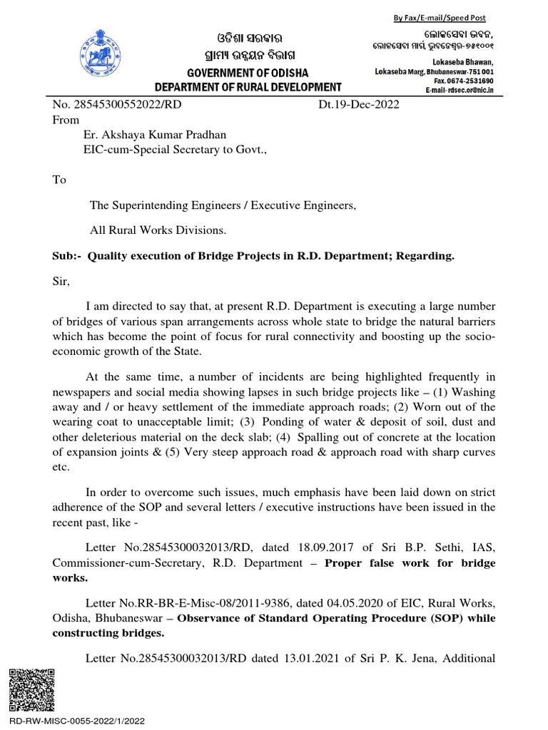 Bridge Quality Circular | PDF