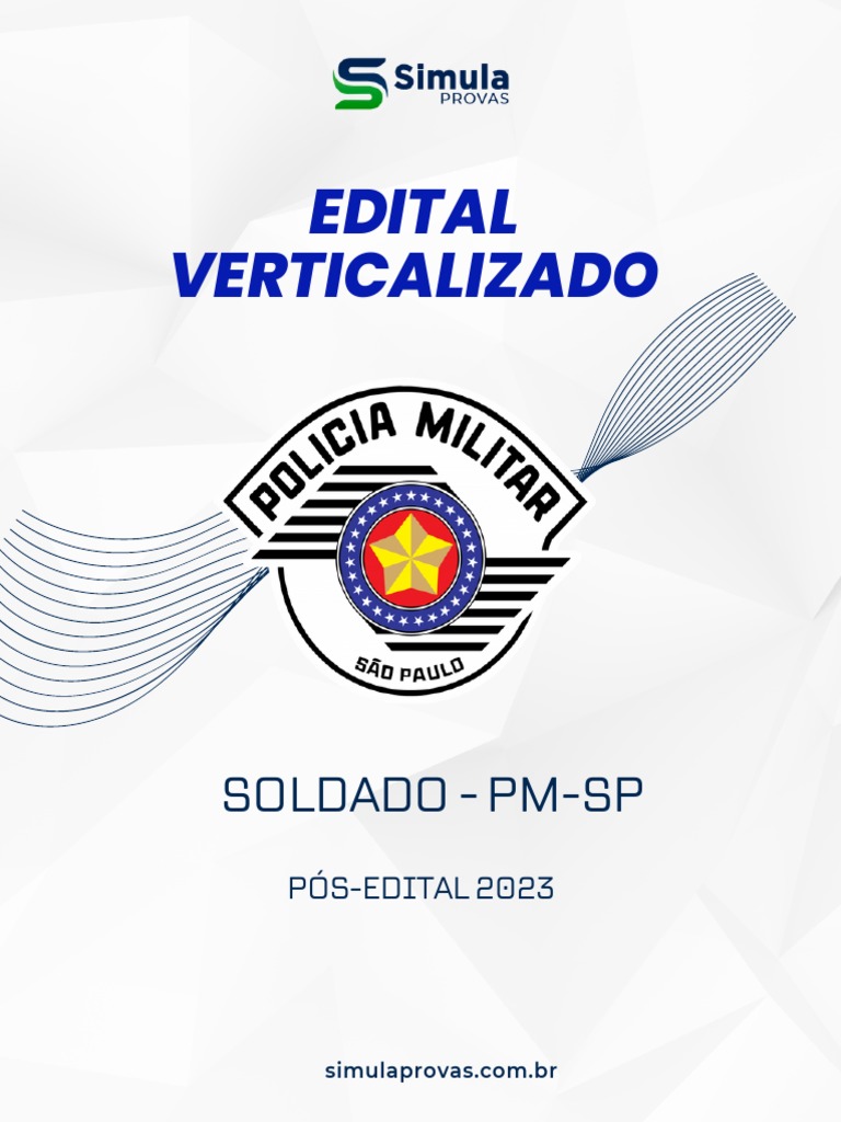 Edital Verticalizado PM-SP (Soldadol) - PÓS-EDITAL | PDF | Equações ... Edital Verticalizado PM-SP (Soldadol) - PÓS-EDITAL | PDF | Equações ...