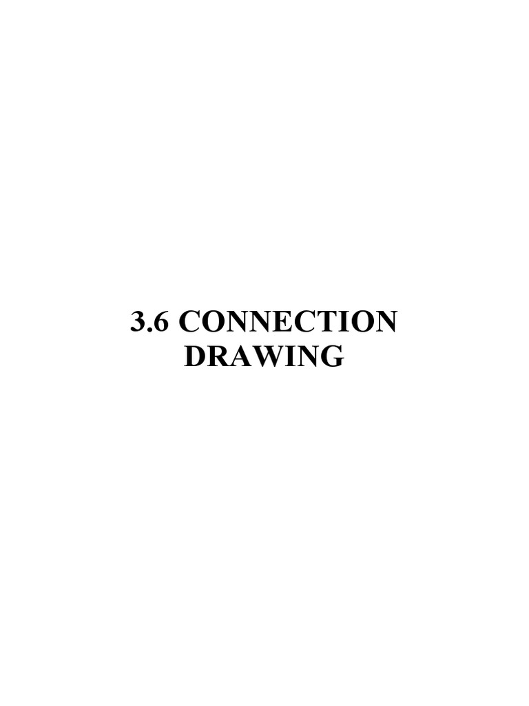 3.6 Connection Drawings | PDF | Building Engineering | Composite Material