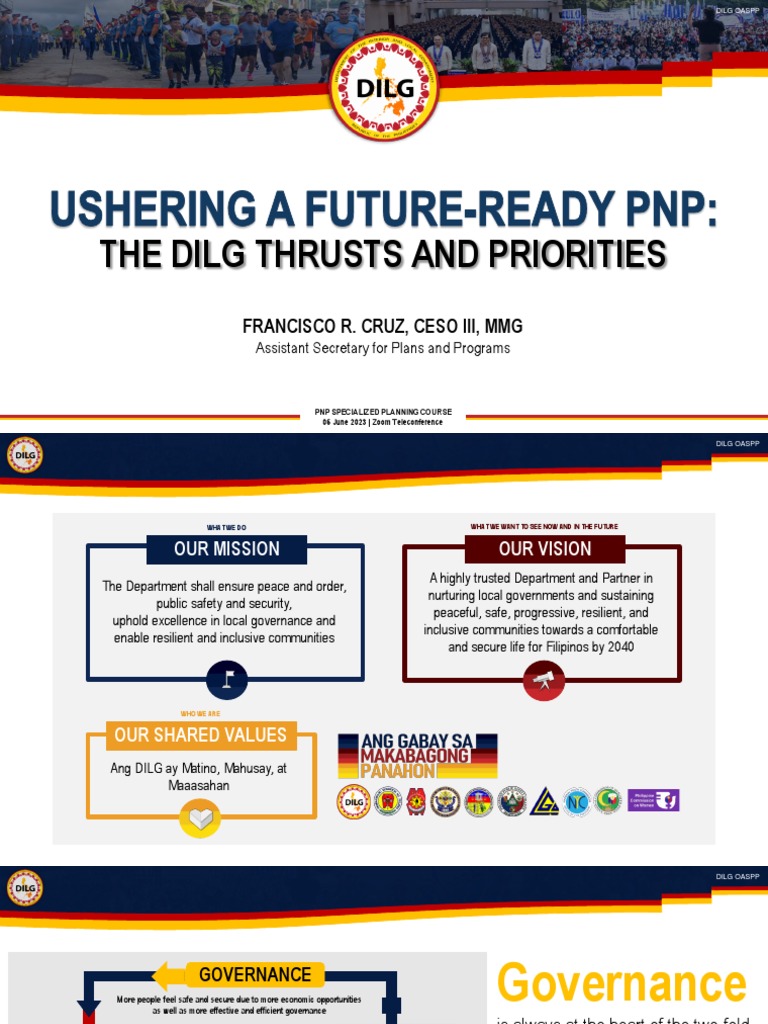 DILG Strategic Thrust | PDF | Human Development Index | Violence